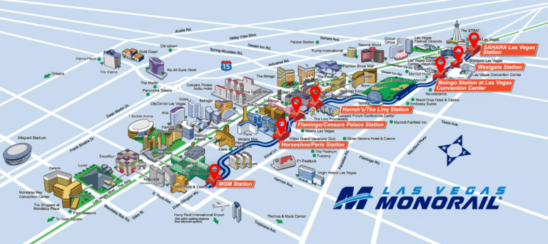 Las Vegas Monorail & 3 Free Trams, A Quick Guide - Vegas Like a Local